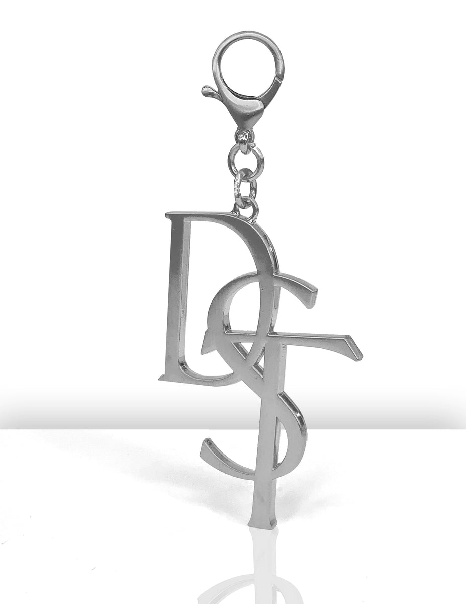 DST Delta Sigma Theta Handbag Charm Keychain SILVER – 1-800-LOVE-DST
