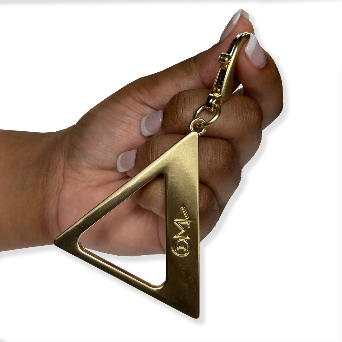 Delta Single Letter Pyramid Handbag Charm Keychain – 1-800-LOVE-DST